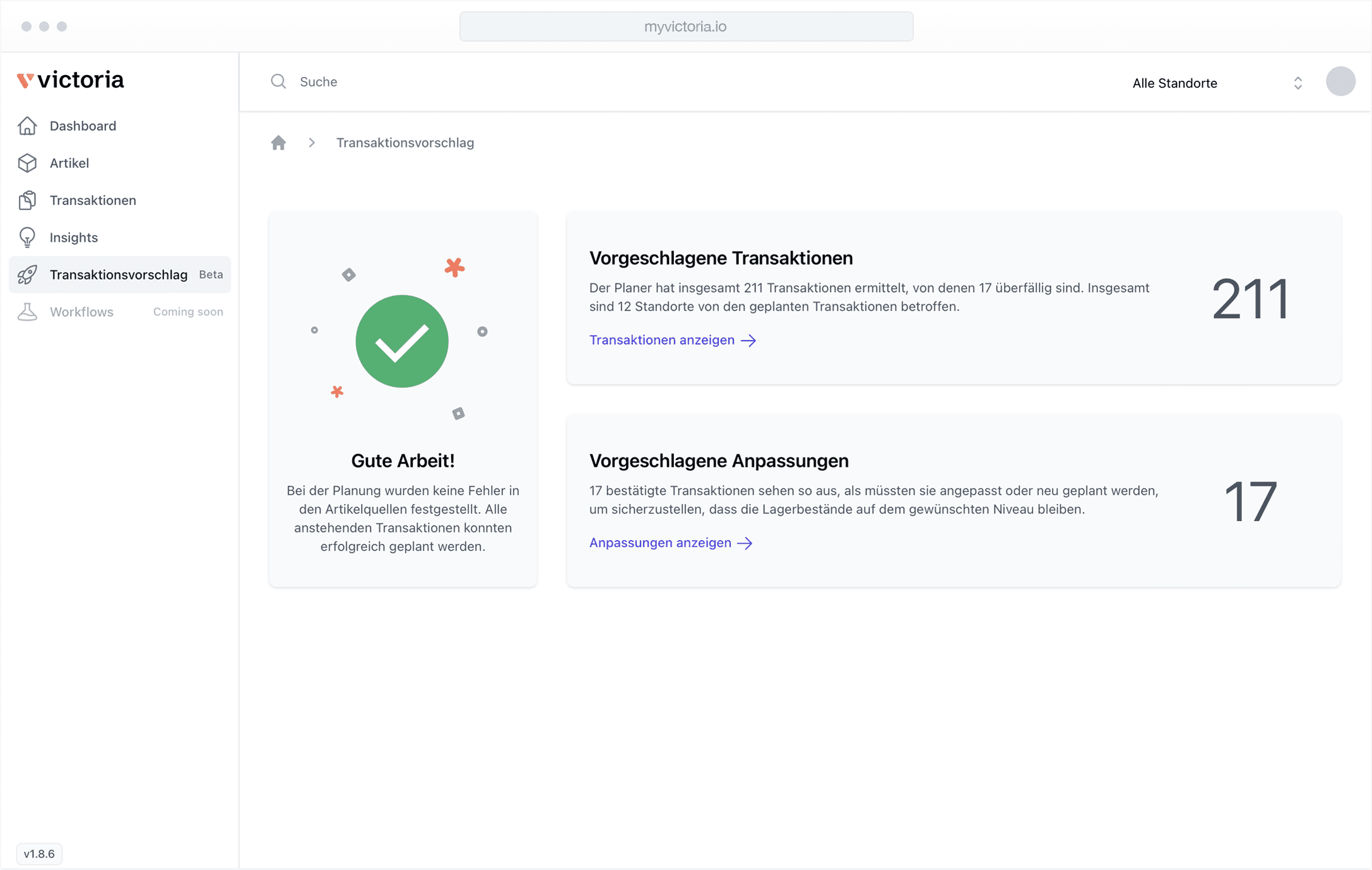 victoria - Modernstes Bestandsmanagement für Ihren Erfolg